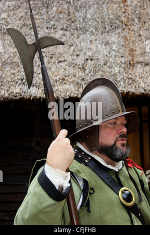 Historical interpreter at Henricus,Virginia. Henricus was settled in ...