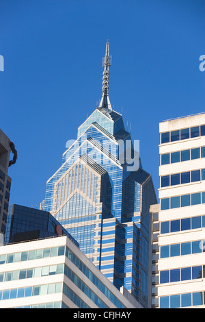 Philadelphia One Liberty Place skyscraper. Pennsylvania, USA Stock ...