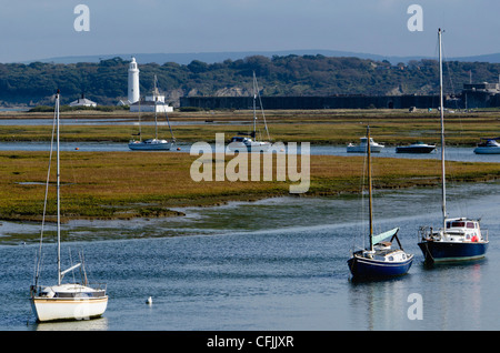 Keyhaven salt marshes Hampshire UK Stock Photo - Alamy