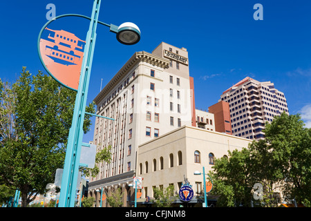 Central Avenue,Albuquerque,New Mexico,USA Stock Photo - Alamy