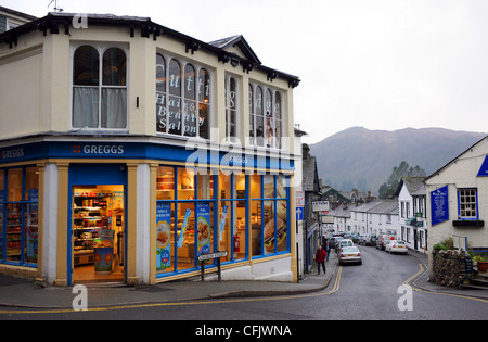 Greggs the bakers Ambleside shop store Stock Photo - Alamy
