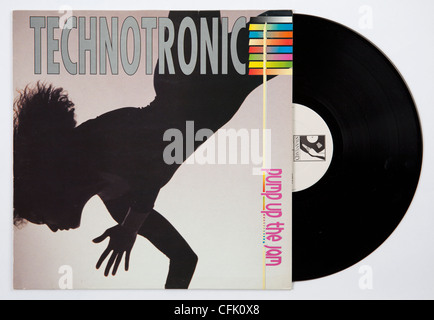 Technotronic, Pump Up The Jam album cover Stock Photo - Alamy