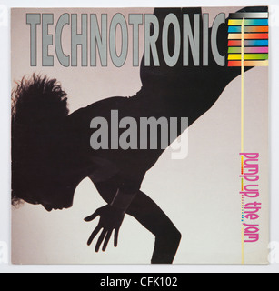 Technotronic, Pump Up The Jam album cover Stock Photo - Alamy