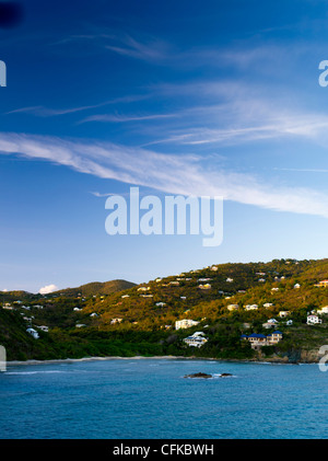 Sunset, Hart Bay, St. Johns, US Virgin Islands Stock Photo - Alamy