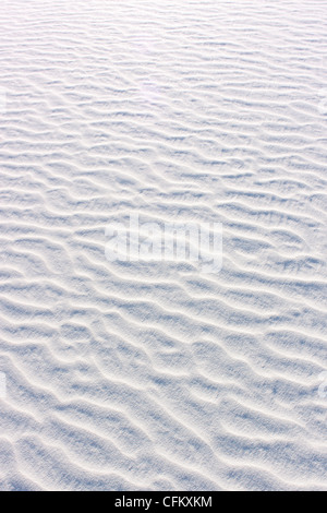 Abstract scenery at the White sands national park ,New Mexico, USA ...
