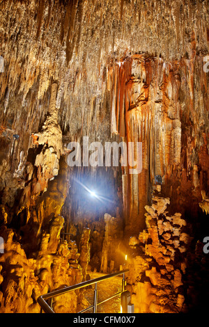 Beautiful cave with stalactites Stock Photo - Alamy