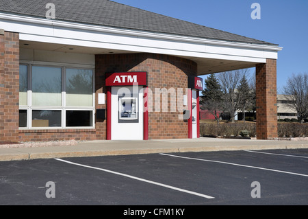 New modern ATM bank teller automatic bank machine with contactless sign ...