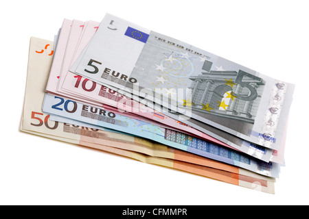 European Euro Money Banknote Stock Photo - Alamy