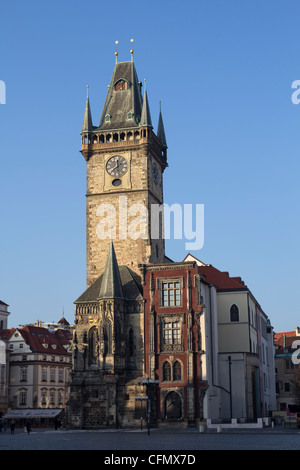 Very beautiful old Town Hall Square Stock Photo - Alamy