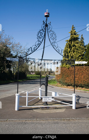 village signpost, suffolk Stock Photo - Alamy