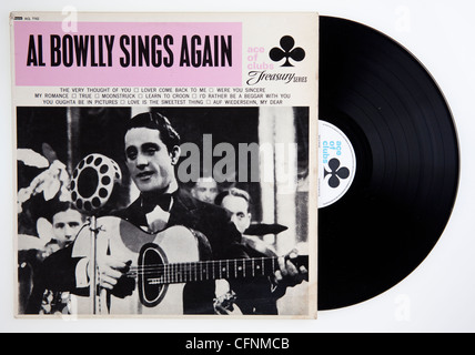 Al Bowlly sings again, album cover Stock Photo - Alamy