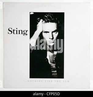Sting, Nothing Like The Sun album cover Stock Photo - Alamy