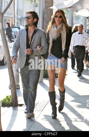 Cedric Martinez and Brandi Glanville out and about in Beverly Hills ...