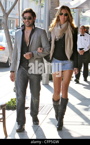 Cedric Martinez and Brandi Glanville out and about in Beverly Hills ...