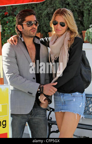 Cedric Martinez and Brandi Glanville out and about in Beverly Hills ...