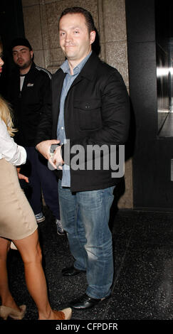 Pascal Mouawad outside Katsuya restaurant in Hollywood Los Angeles ...