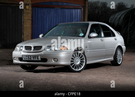 MG ZS 120+ British sports saloon from the MG Rover company Stock Photo ...