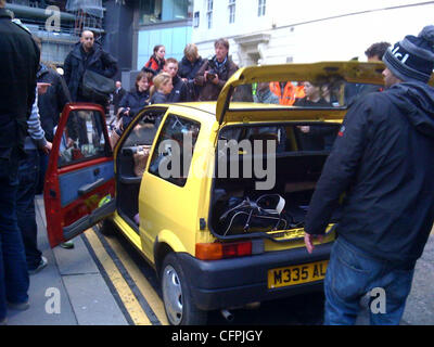 The Inbetweeners' movie being filmed near London Bridge with the ...