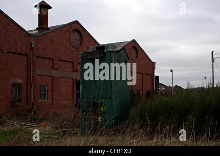 pigeon loft or dookit in parkhead glasgow Stock Photo - Alamy
