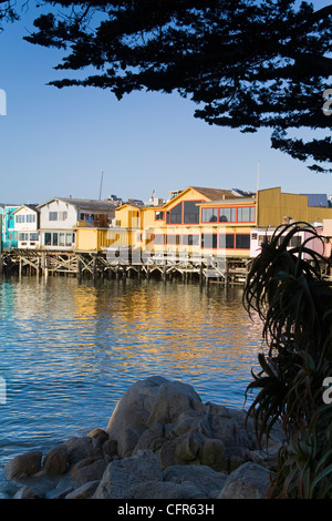 Breakwater Cove & Fisherman's Wharf,Monterey,California,USA Stock Photo ...