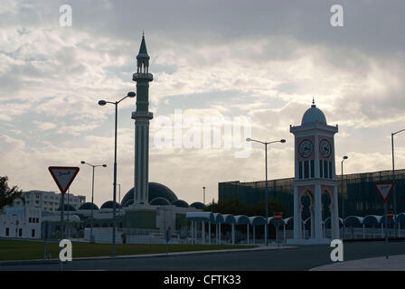 DOHA / CAPITAL of QATAR January 2007 View of downtown Doha from ...