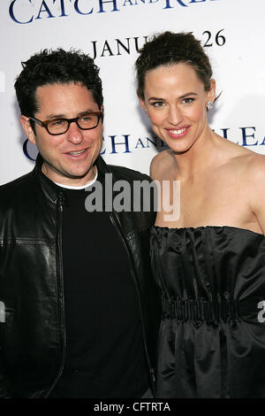 JJ Abrams and Jennifer Garner Premiere of 'Catch and Release' held at ...