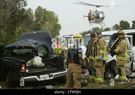 Trauma Hawk Palm Beach County medical emergency helicopter Stock Photo ...