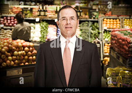 Feb 19, 2007 - Alamo, California, USA - Safeway CEO STEVEN BURD poses ...