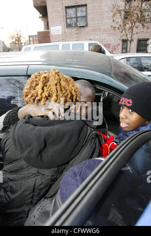 Mar 10, 2007 - Bronx, New York, USA - Mamadou Soumare, center, 48, a ...