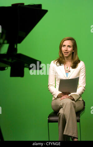 ATLANTA, GA - MAY 26: Dr. Heidi Cullen, left, host of "The Climate Code ...