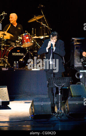 Bryan Ferry, former lead singer and founder of Roxy Music, played the ...