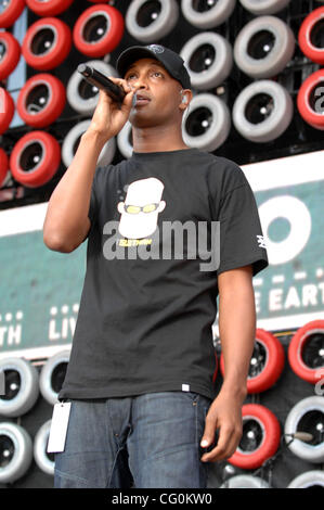 Jul. 7, 2007 East Rutherford, NJ; USA, Singer KENNA performs live at ...
