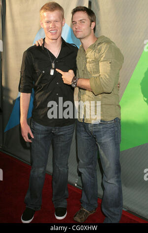 Jesse Plemons and Scott Porter NBC All-Star party at the Beverly Hilton ...
