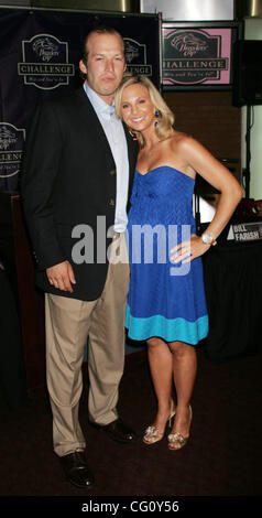 The New York Giants' Tim Hasselbeck is shown before a preseason game ...