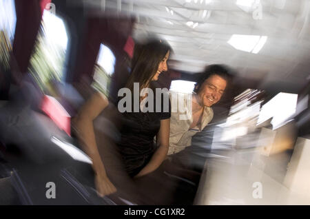 Sheena Stirling and Dale Robertson, a young couple from Zimbabwe ...