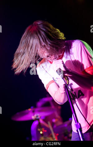 Matt Shultz of Cage the Elephant performs during the Tom Petty Dreamset ...