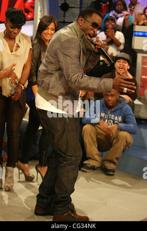 P Diddy, real name Sean Combs Diddy takes over 106 and Park New York ...