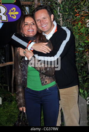 Mark Burnett, Wife Roma Downey - Survivor- Nicaragua Finale on the CBS ...