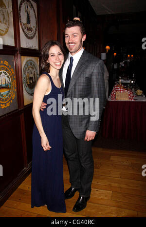 Emily Young The opening night after party at Gallagher's Steak House ...