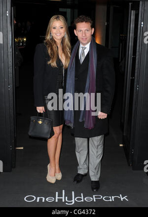 Holly Valance and Nick Candy at and event in London Featuring: Holly ...