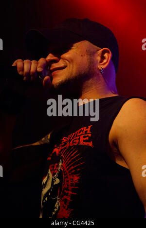 Philip Labonte All That Remains performing on the San Diego leg of the ...