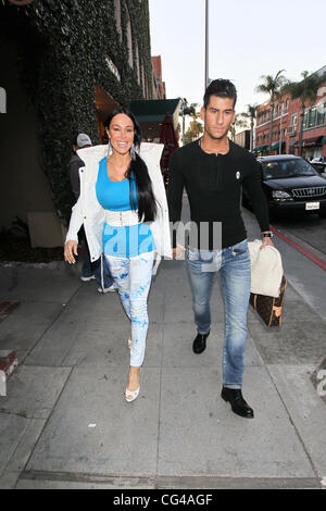 Tabitha Taylor leaves Beverly Hills Nail Design after a manicure and ...