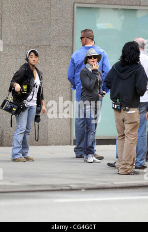 Madonna seen filming on location for her new movie W.E. The film ...