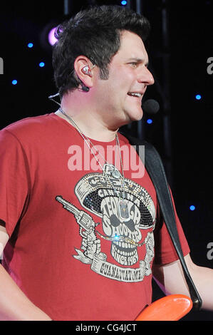 Jay DeMarcus of Rascal Flatts performs at the Rascal Flatts Rhythm ...
