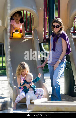 Rhea Durham and her daughters Ella and Margaret Grace. play at ...
