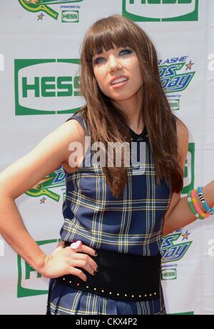 Carly Rae Jepsen Arthur Ashe Kids' Day 2012 at USTA Billie Jean King ...