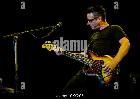 Aug. 31, 2012 - Toronto, Ontario, Canada - STUART CHATWOOD, bassist and ...