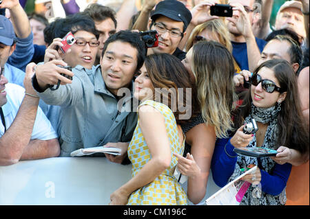 Sept. 11, 2012 - Toronto, Ontario, Canada - Actor TOBY IRVINE arrives ...