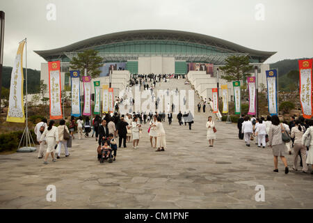 Funeral for the Rev. Sun Myung Moon in Gapyeong, Kangwon, South Korea ...