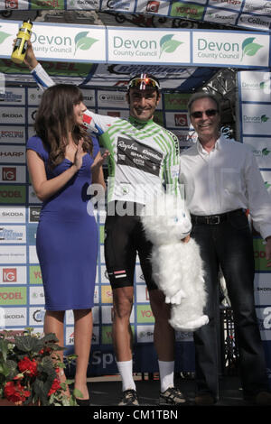 Kristian House from the Rapha Condor Sharp Cycling Team before stage 5 ...